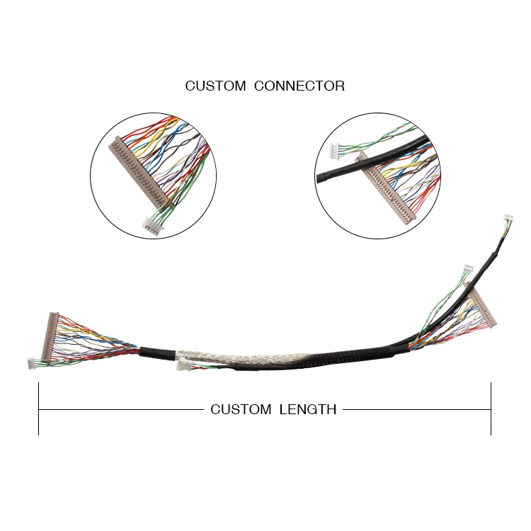 LCD Display LVDS Cable 15 Pin D-Sub - Sino-Media Quality