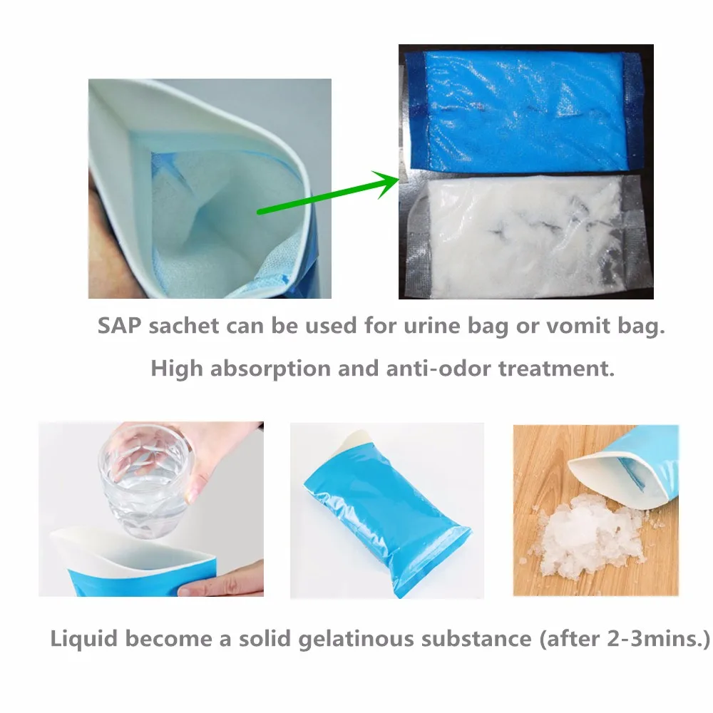 Water Soluble Film Sap Super Absorbent Polymer Sachets For Urine Bag ...
