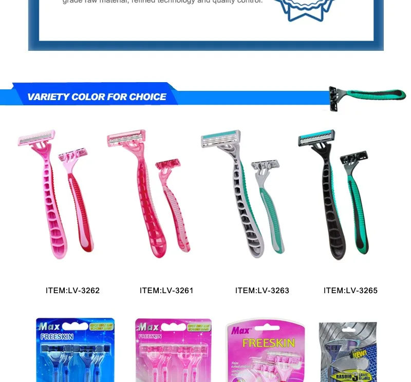 Bump Fighter Razors - 3 Blade Disposable Shaving Solutions