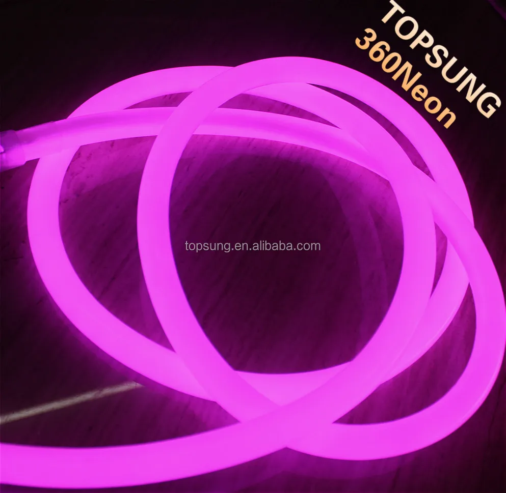 Neon Pink RGB LED 25mm - 360 Degree Lighting Solutions