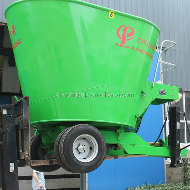 Cow Automatic Tmr Fodder/feed Mixer - Buy Tmr Fodder Mixer,Tmr Feed ...