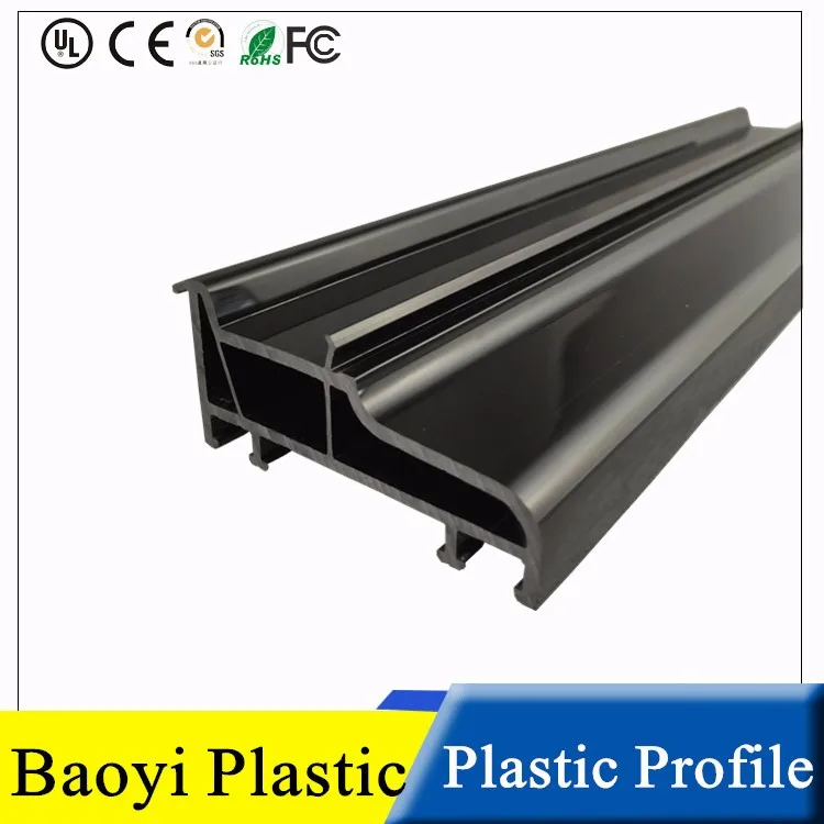 Triangle Shape Pvc Extrusion Hard Plastic Profile - Buy Pvc Plastic ...
