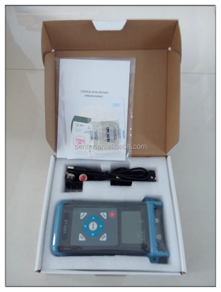 ST3203 Mini OTDR / Mesin OTDR. Serat SM Tester, USB, VFL, pengeluar ...