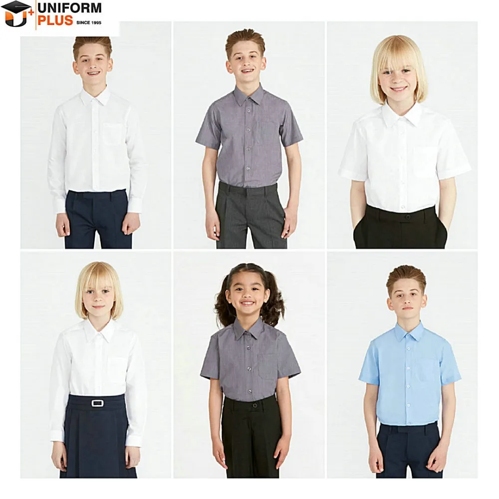 2019 Design School Uniform Shirt and Pant for Girl - M&S