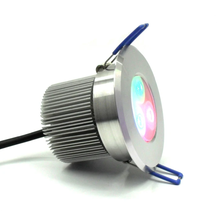 Ip68 Waterproof Led Downlights Ceiling Lights Rgb Color Changing - Buy ...