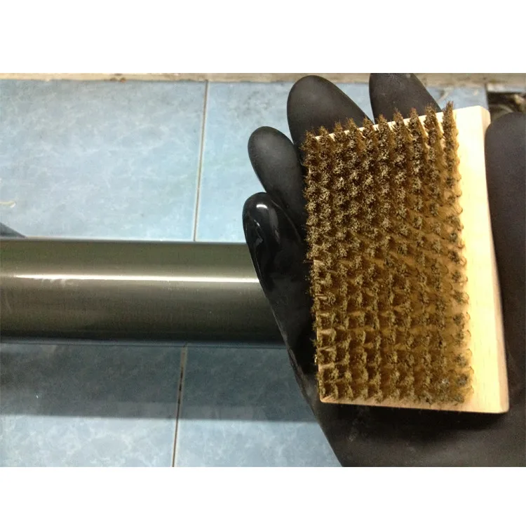 New Metal Anilox Roll Cleaning Copper Wire Brush - Buy Metal Anilox ...