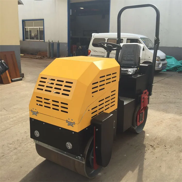 1t Hydraulic Ton Roller Compactor Vibratory - Buy 1 Ton Roller ...