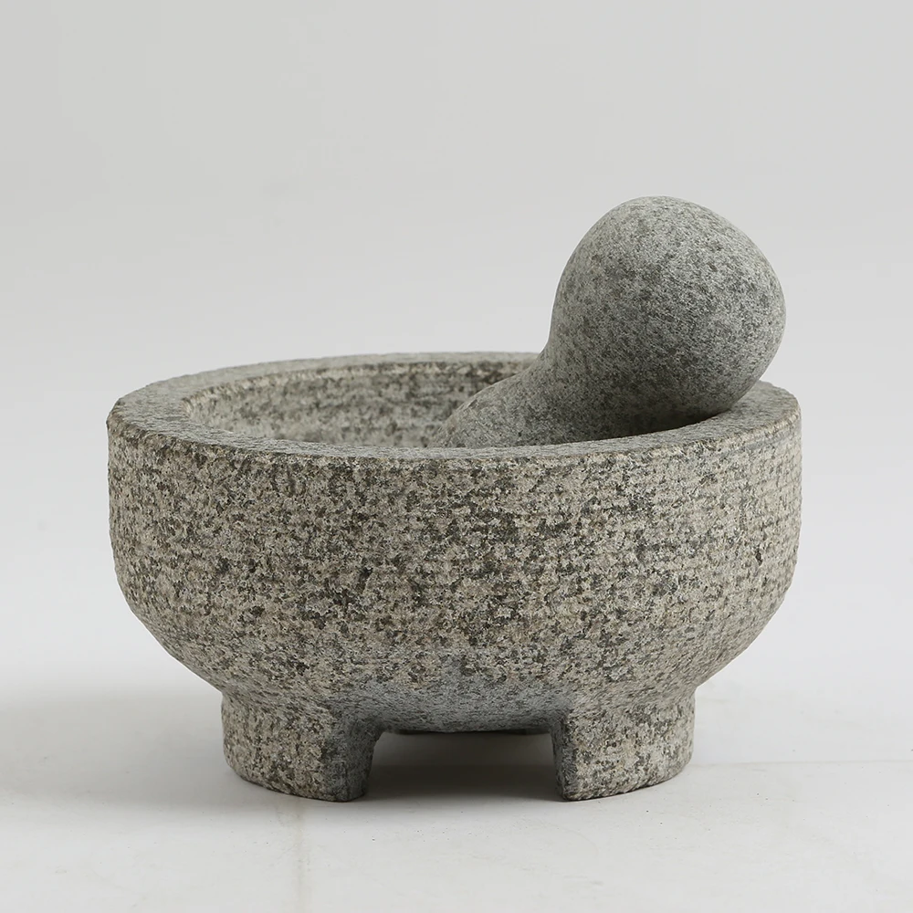 Home Kitchenware Granite Molcajete Bowl For Spice Grinding - Buy Mortar ...