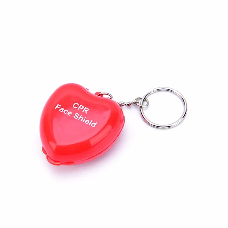 Top Selling Custom Logo Printing One Way Valves Mini Cpr Keychain Kit ...