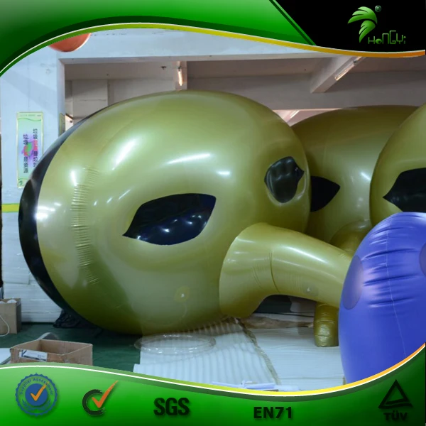 Customized Model Balloon Inflatable Mask,Inflatable Ghost Mask Helium ...