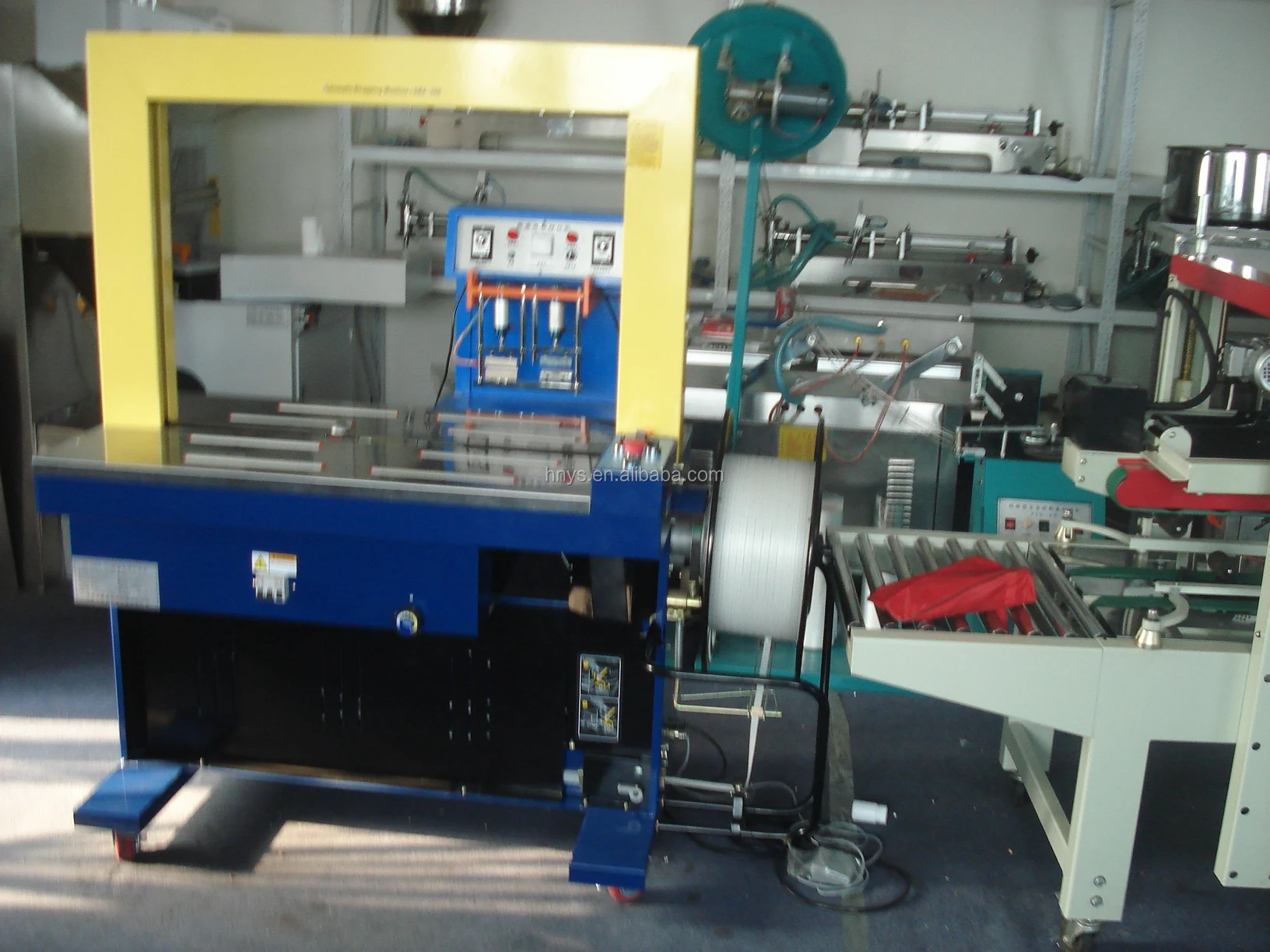 Fully Automatic Pp Belt Strap Packing Machine - Buy Pp Belt Strap ...