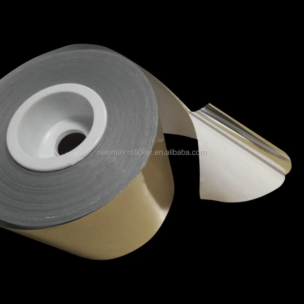 80gsm Self Adhesive Aluminum/gold Foil Sticker Paper For Label - Buy ...