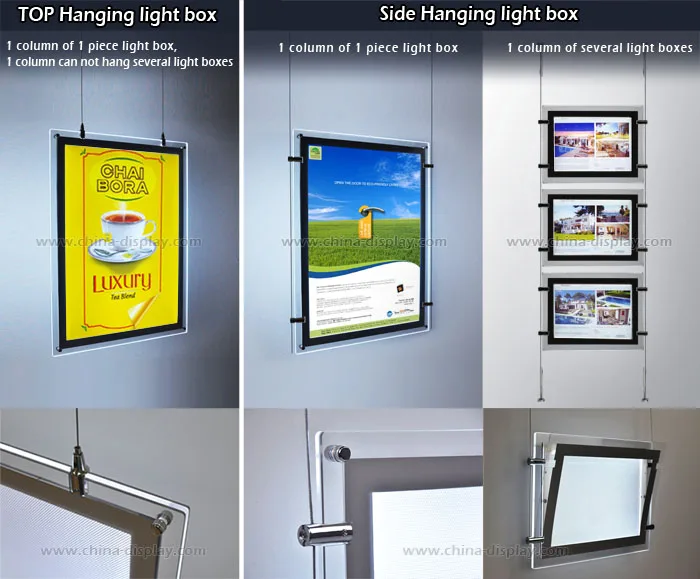 Magnetic Plexiglass Window Covers - Elegant Display Kits