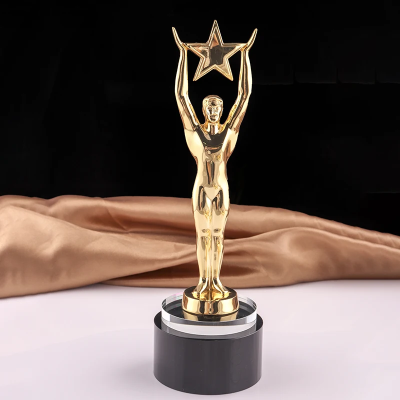Wholesale Angel Wing Trophy Gold Color Oscar Trophy - Buy Oscar Trophy ...