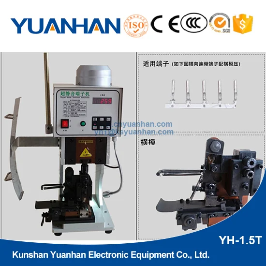 Fully Automatic Double Head Terminal Crimping Machine Wire Crimper ...
