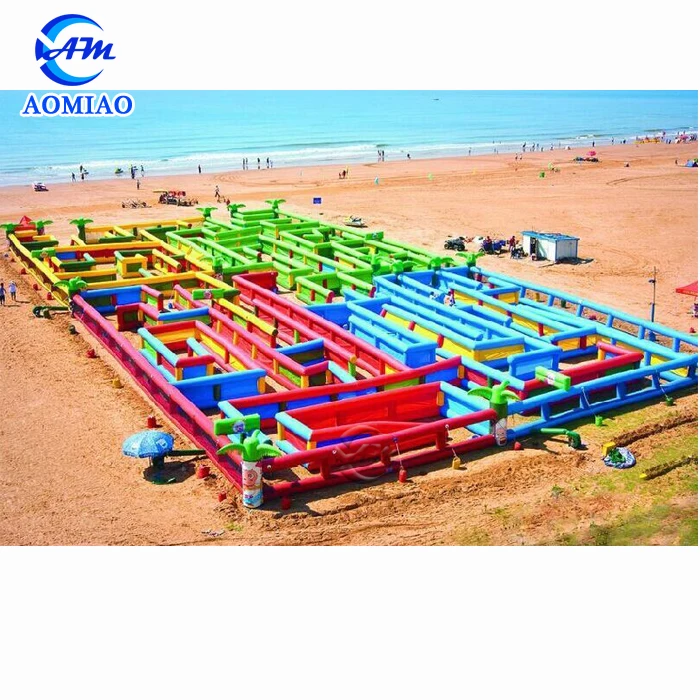 Laser Tag Inflatable Maze Obstacle Course Arena Inflatable Maze For ...