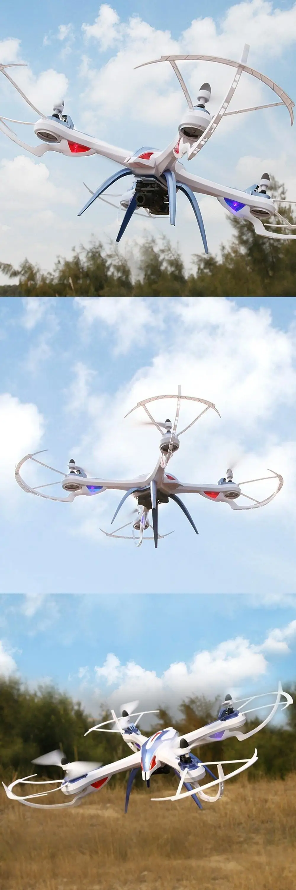 Jjrc H16 Gyro 6 Axis Rc Quadcopter Tarantula X6 Drone With Wide-angle ...