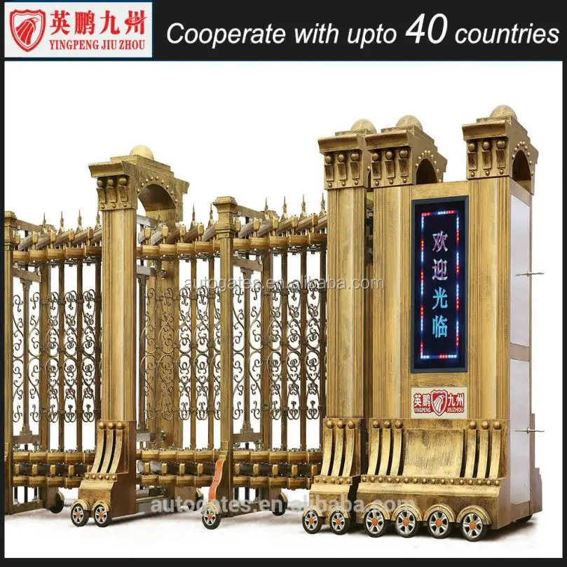 Hotel Entrance Doors Main Gate Design - Buy Main Gate Design,Hotel ...