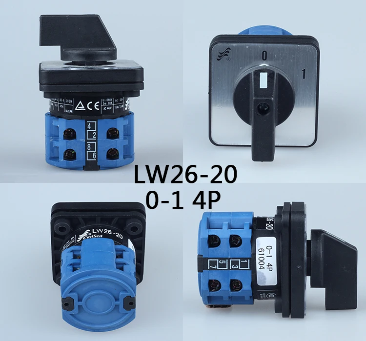 Cantak LW26-20 Selector Switch - Reliable 2 Position Isolator