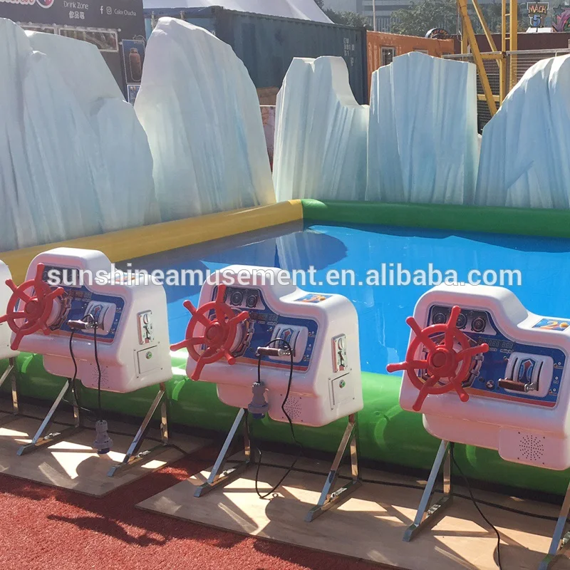 Kids Coin Operated Radio Controlled Battery Operated Boats - Buy Coin ...