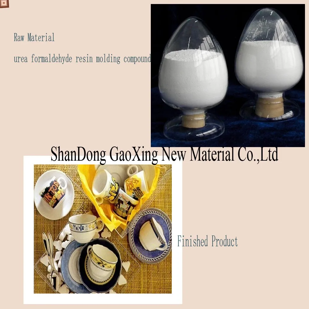 White Color Melamine Moulding Compound/ Urea Formaldehyde Molding ...