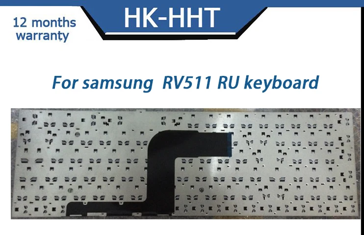 For Samsung Rv511 Rv520 Rv509 Rv515 Black Color Russian Keyboard - Buy ...