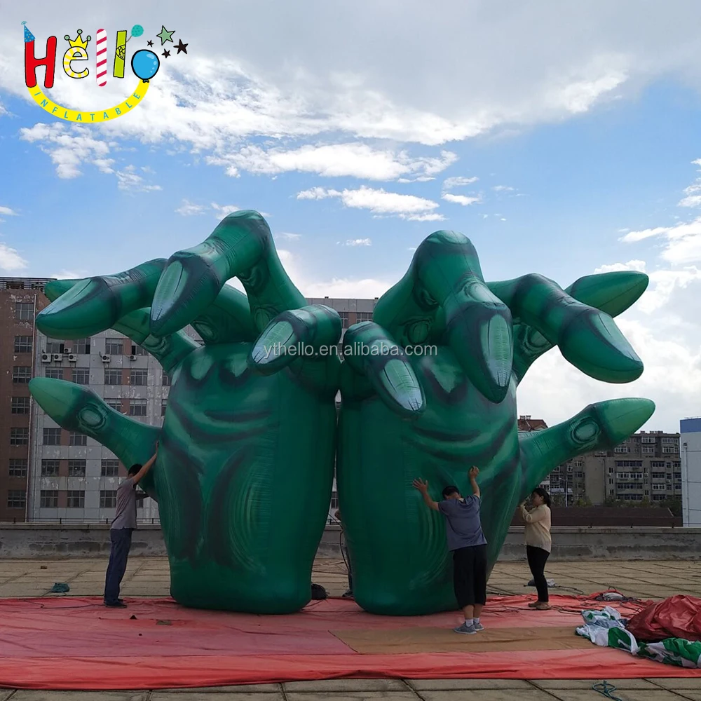 High Quality Event Halloween Decoration Inflatable Skeleton Hands - Buy ...