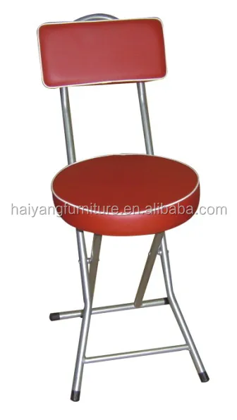 Small Round Folding Chair With Durable And Padded Seating Supplier ...