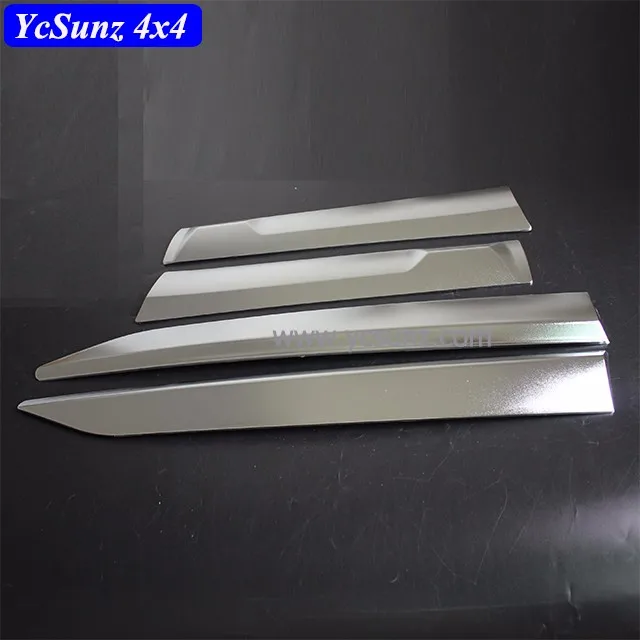 YCSUNZ Fortuner 2016-2017 Chrome Side Doors Cladding Trim