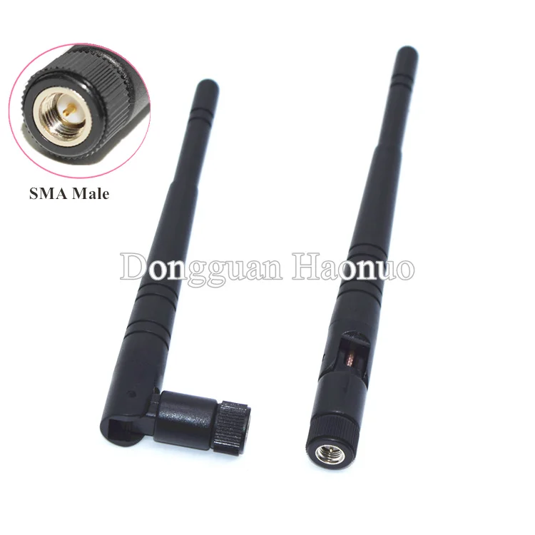 Wifi 2.4g 5g 5.8g 4dbi Dual Band Rubber Duck Antenna For Wifi/gps/gsm System External Foldable ...