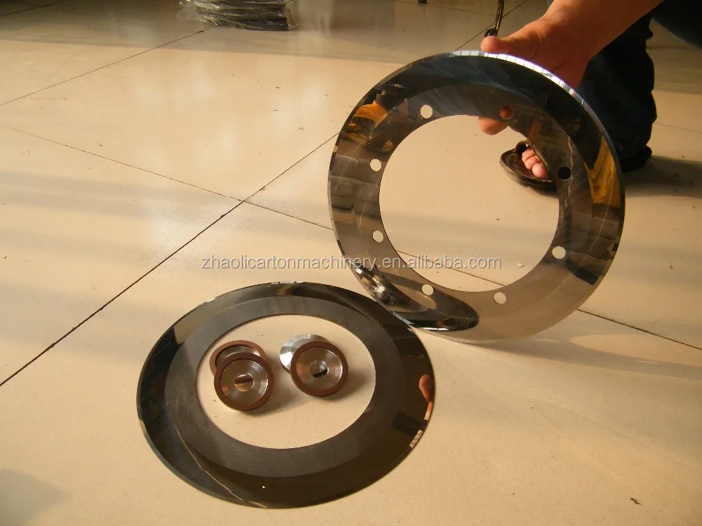 Zhaoli Thin Blade Slitter Blade Paper Cutting Slitter Machine Circular ...