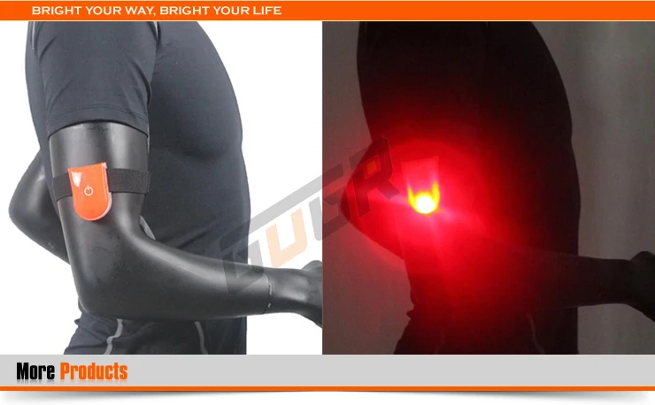 Custom Design Flexible Reflective Magnetic Led Warning Clip Light - Buy ...