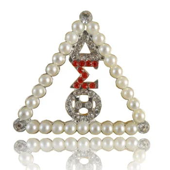 Triangle Delta Sigma Theta Sorority Jewelry Brooch Pins - Buy Delta ...