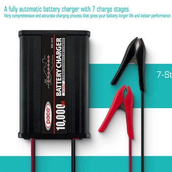 Paco 7 Stage Automatic Lead Acid Battery Charger 24v 10a With ...