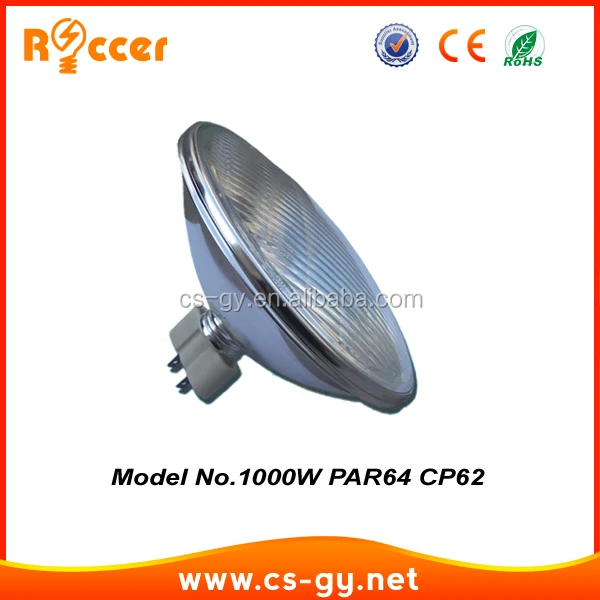 Roccer Par64 Mfl Halogen Lamp 230v 240v 250v 1000w Glass For Studio And ...