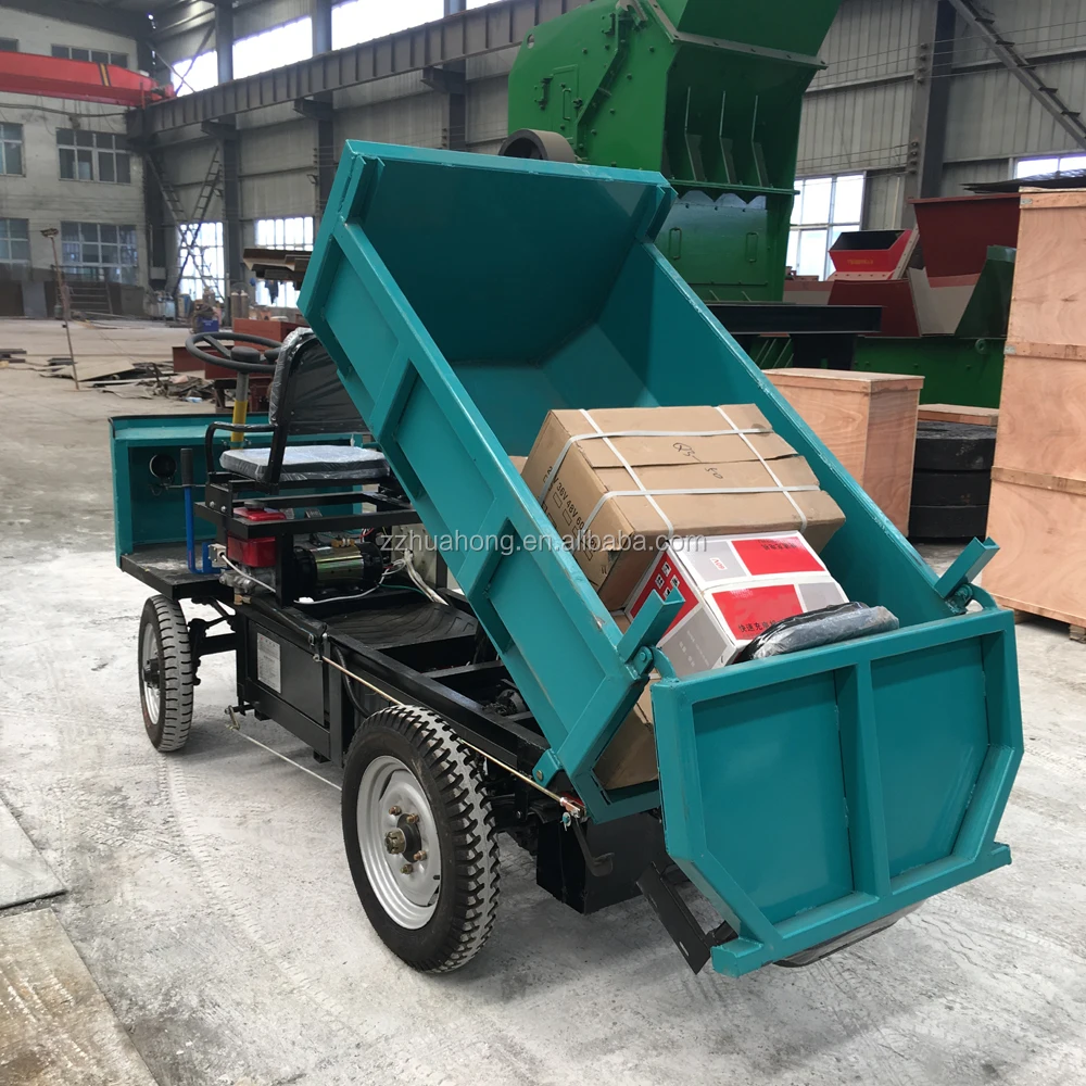 Good Quality Electric Mining Dump Truck With Cabin,4 Wheels Mini Cargo ...