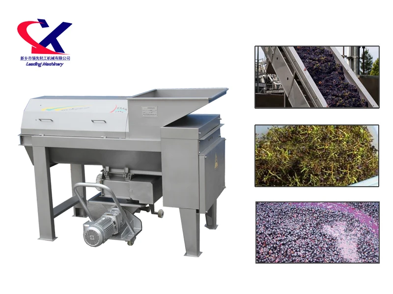 Grape Wine Winemaking De-stemmer De-stalker Crusher,Grape Crusher For ...