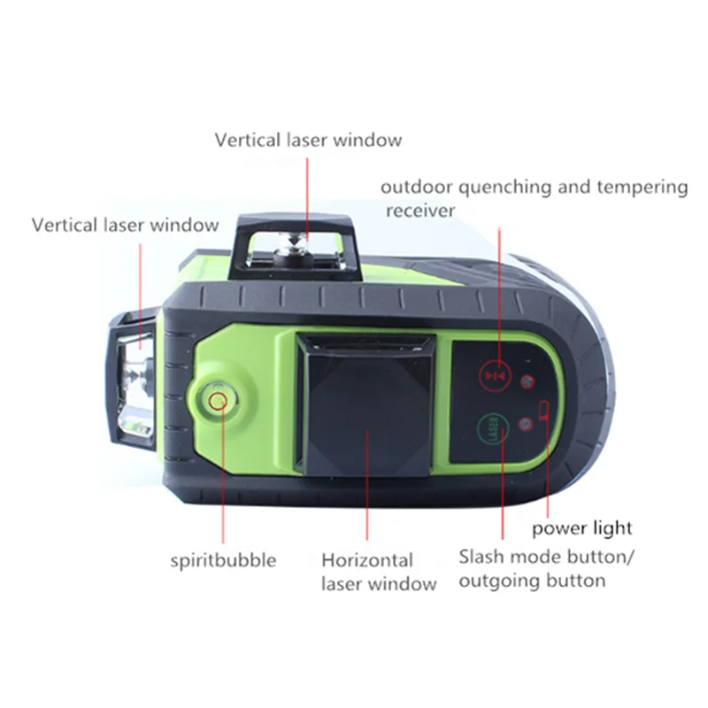 Vevor Rotary Laser Level Cross Line Laser Level 3d Model For Laser ...