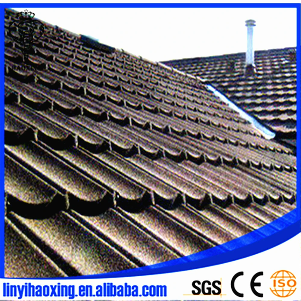 Decorative Metal Roofs Stone Coated Metal Roofing Warranty 30 Years ...