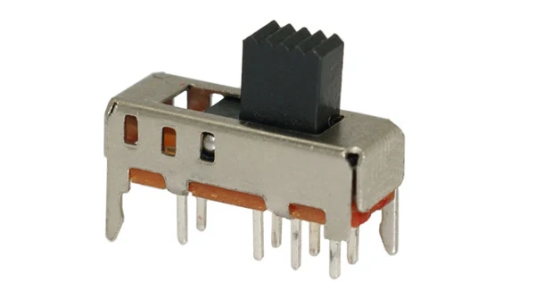 2 Pole 3 Way Slide Switch Vertical Slide Switch Ss-23e05 - Buy 2 Pole 3 Way Slide Switch,Dip ...