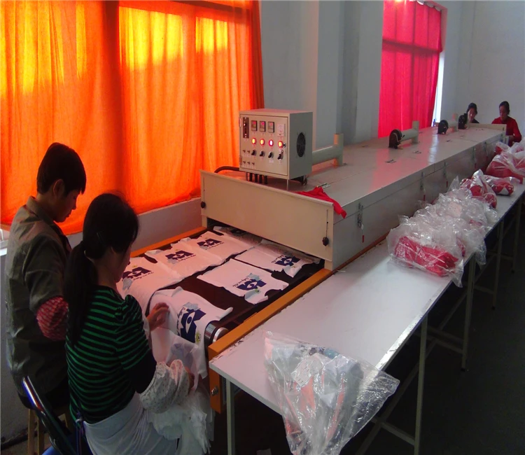 섬유 터널 건조기 티셔츠 컨베이어 벨트 건조기 섬유 인쇄 재료 컨베이어 벨트 자동 터널 건조기 Buy 터널 건조기자동 실행 컨베이어섬유 인쇄 재료 건조기