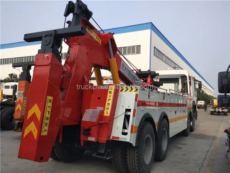 Heavy Duty 360 Degree Rotation 40 Ton Recovery Truck 40 Ton Wrecker Tow ...