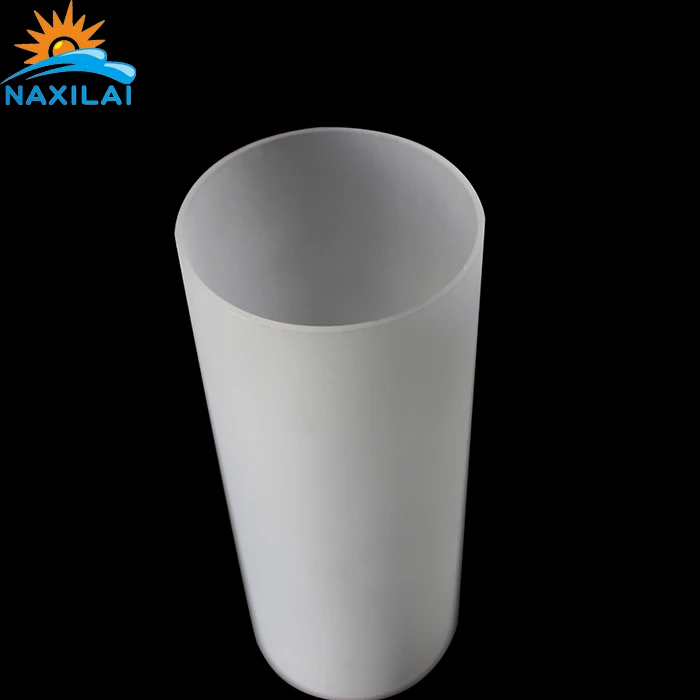 Naxilai Hollow Wholesale Large Diameter Frosted Acrylic Plastic Tubes 1 ...