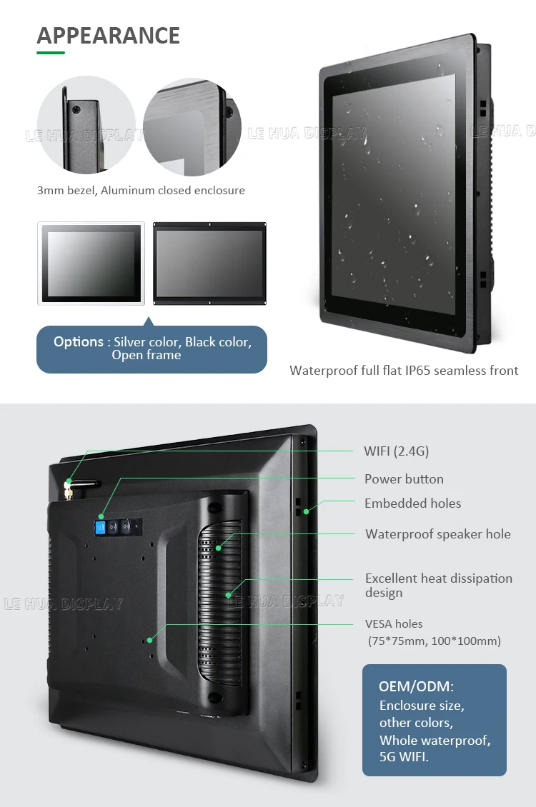 4gb Rk3399 10 Inch Capacitive Touch Screen Android 7.1 Os Industrial ...