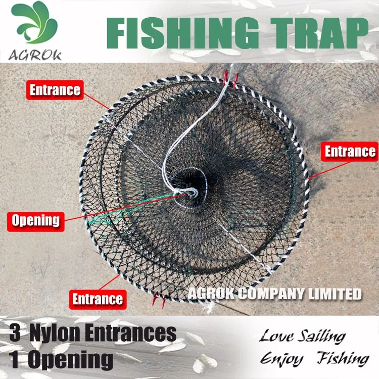 High Quality 38x20cm Pe(poly Ethylene) Fishing Trap Plastic Coated Wire ...