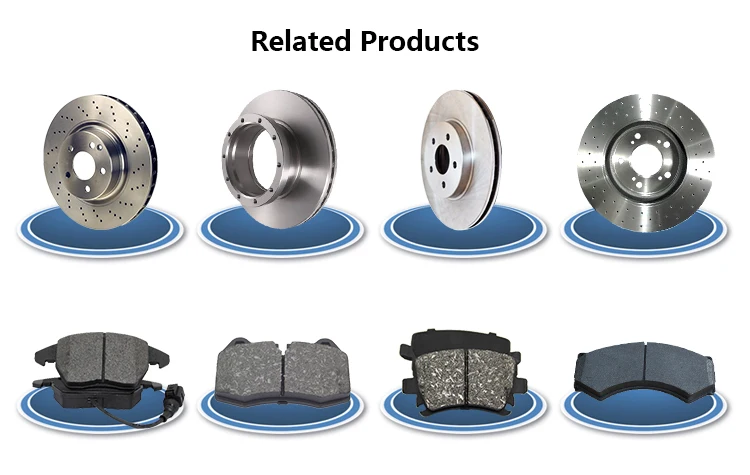 High Quality Auto Parts Front Car Brake Disc for Toyota Hilux 43512 ...