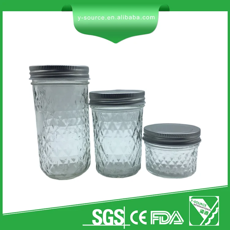 Custom Made 10oz 22oz Embossed Mason Jar Wholesale - Buy Custom Made ...