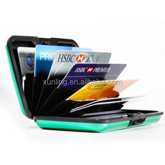 Aluminum Credit Card Rfid Slim Wallets Card Case - Aluma Card Holder ...