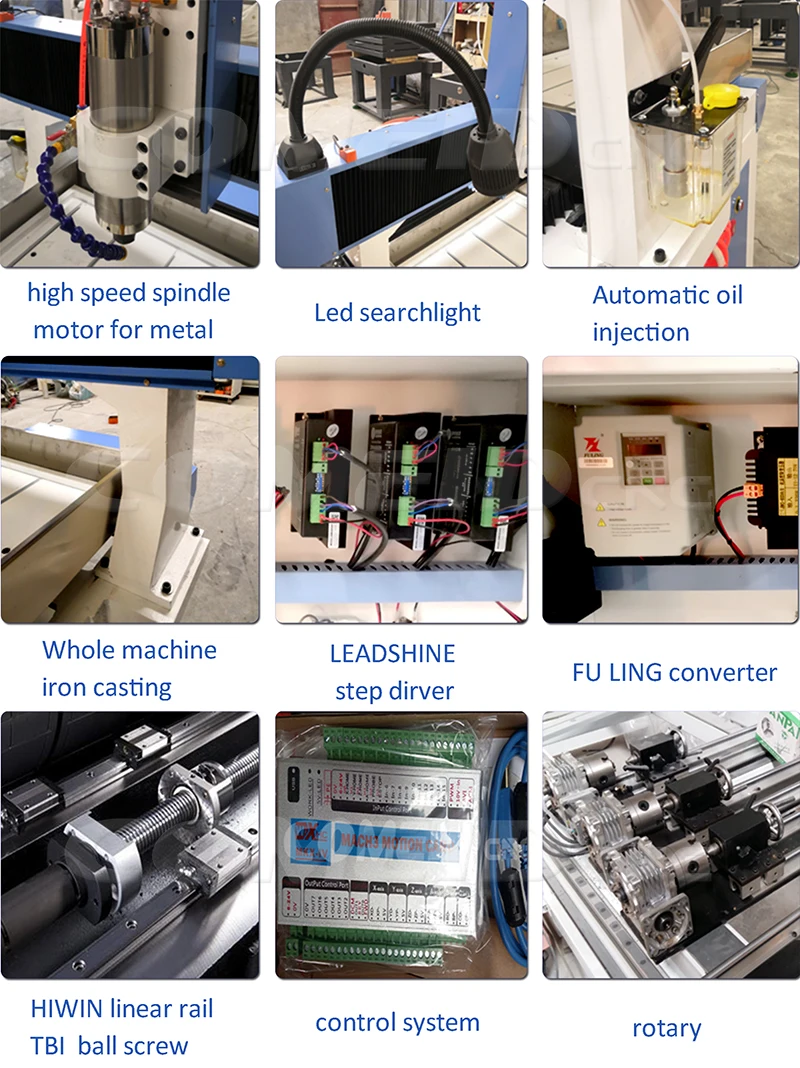 CNC Metal Mould Engrave / Metal Coins Making Machine 6060