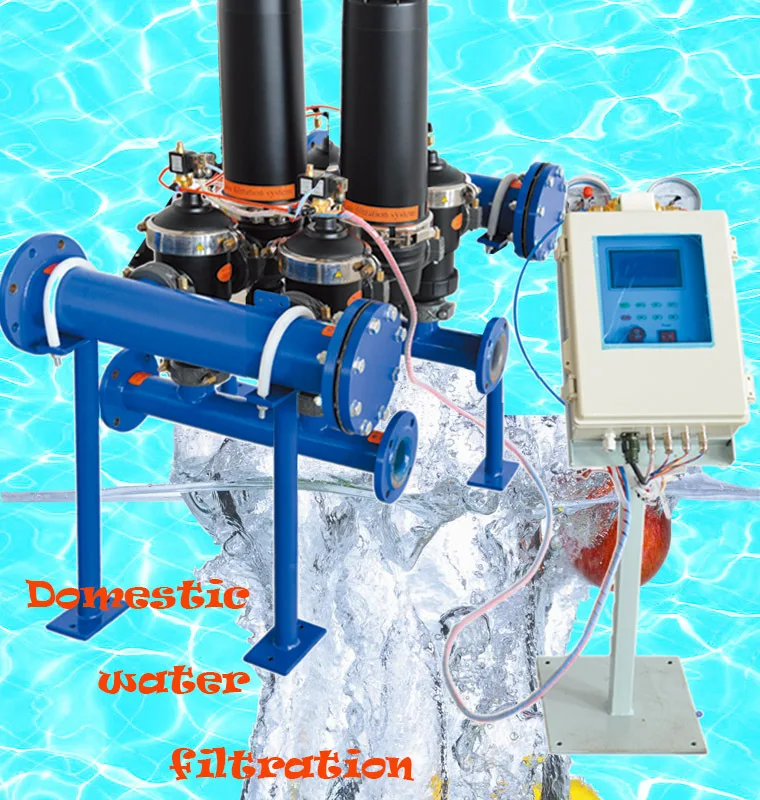 Top Quality Auto Backwash Limestone Water Filter For Pretreat Of Uf ...